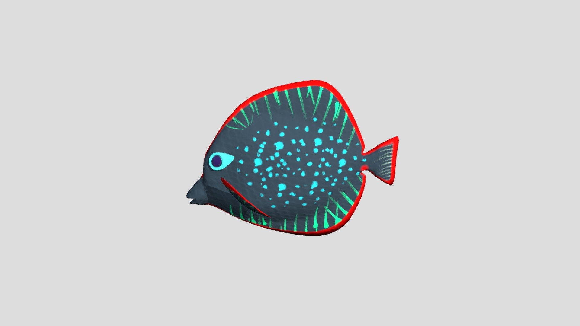 Fish - Download Free 3D model by Rowan (@rmdosher) [22d7031] - Sketchfab