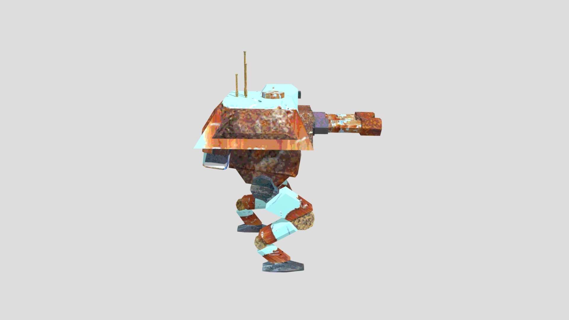 Clumsy Kaiju - Human Ranged Unit - 3D model by Yeij (@iannsouls ...