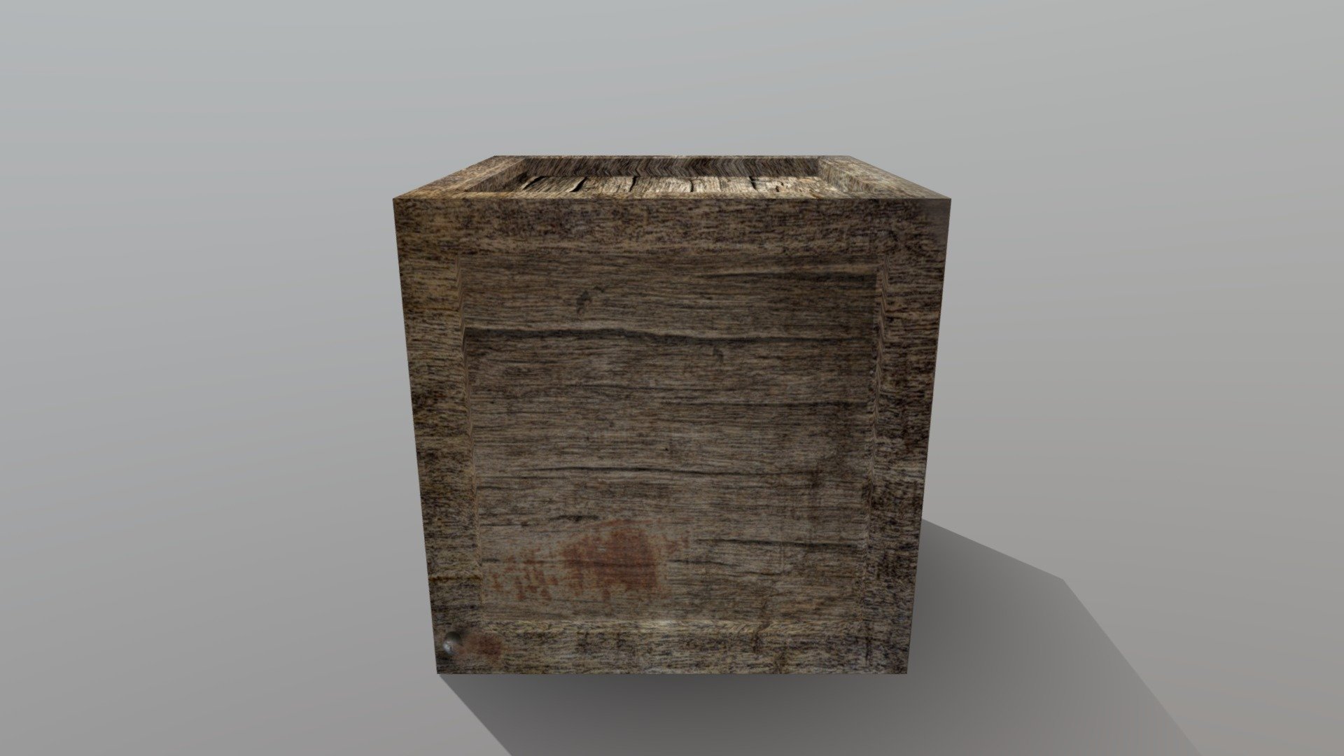 Dirty crate - 3D model by JamesLstudent [22d72c9] - Sketchfab