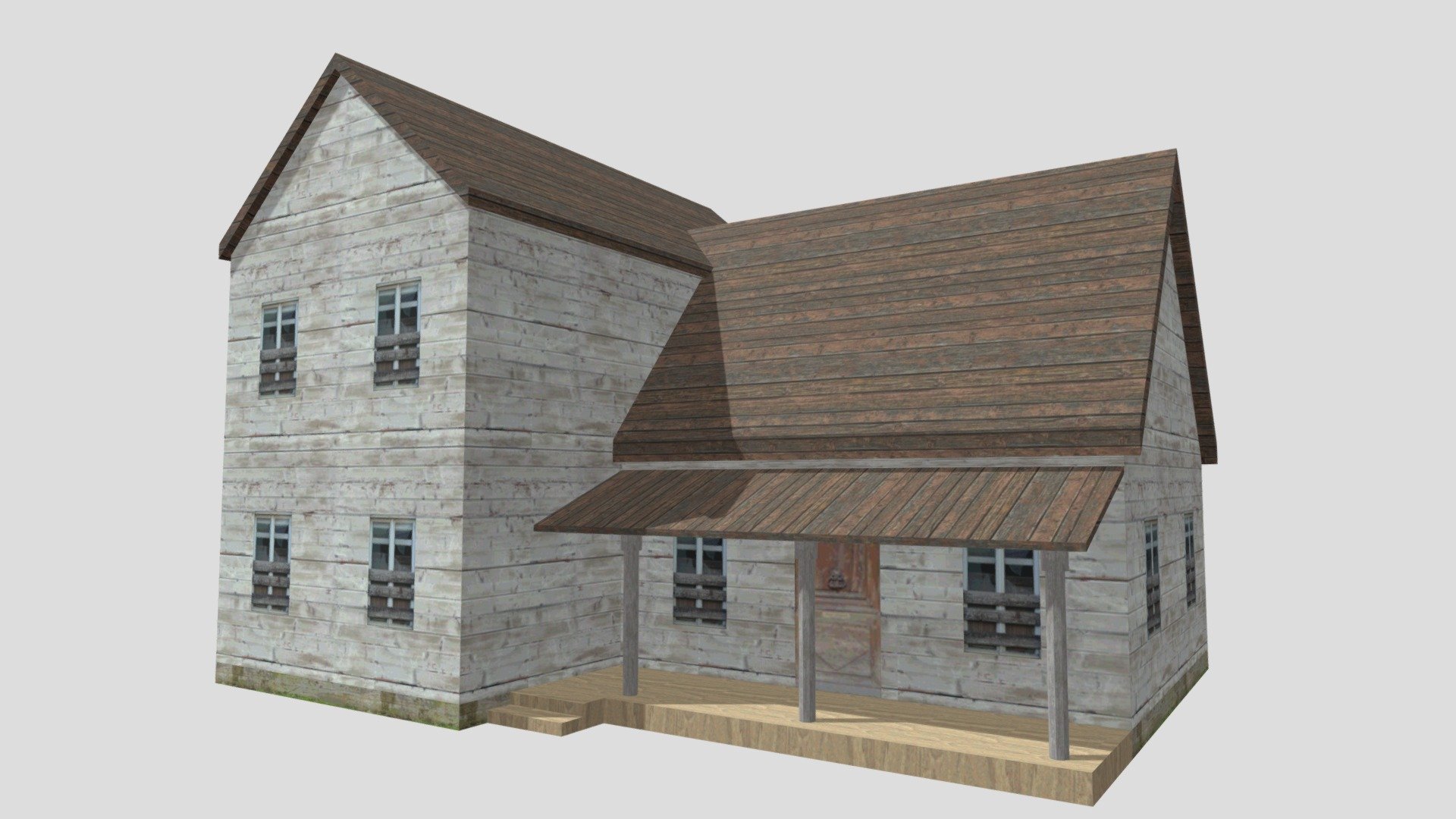 PSX Abandoned House - Download Free 3D model by IIShazlyII [22d74d8 ...