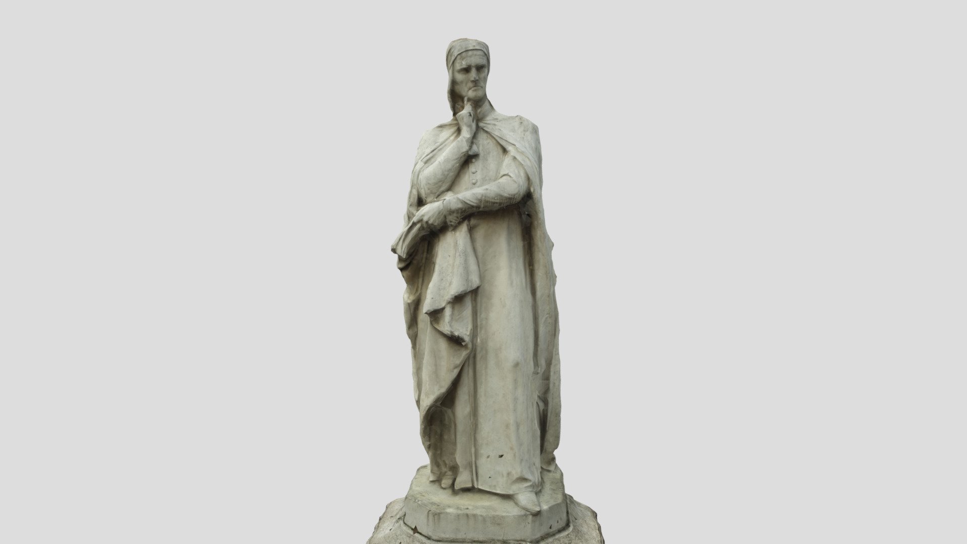 Dante Alighieri - Download Free 3D model by rome97 [22d766d] - Sketchfab