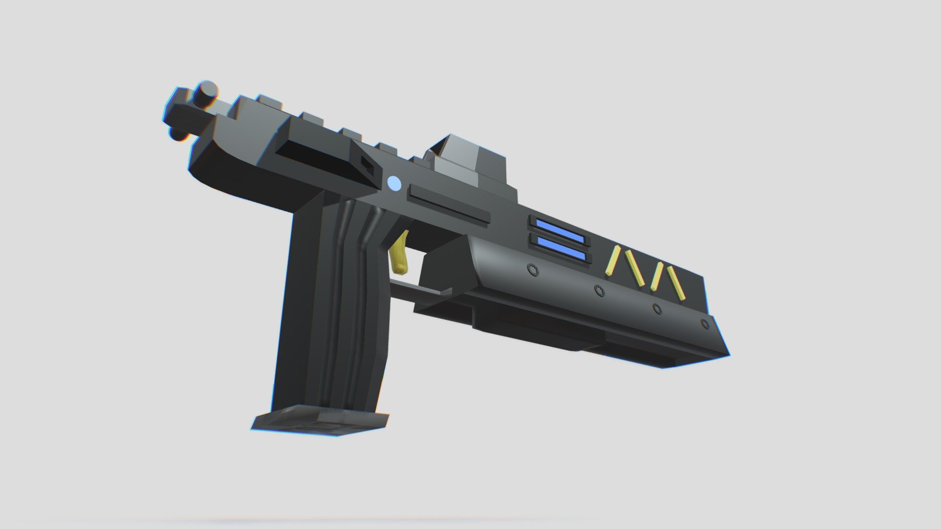 Low poly gun - Download Free 3D model by ElliotKing [22dc4d1] - Sketchfab