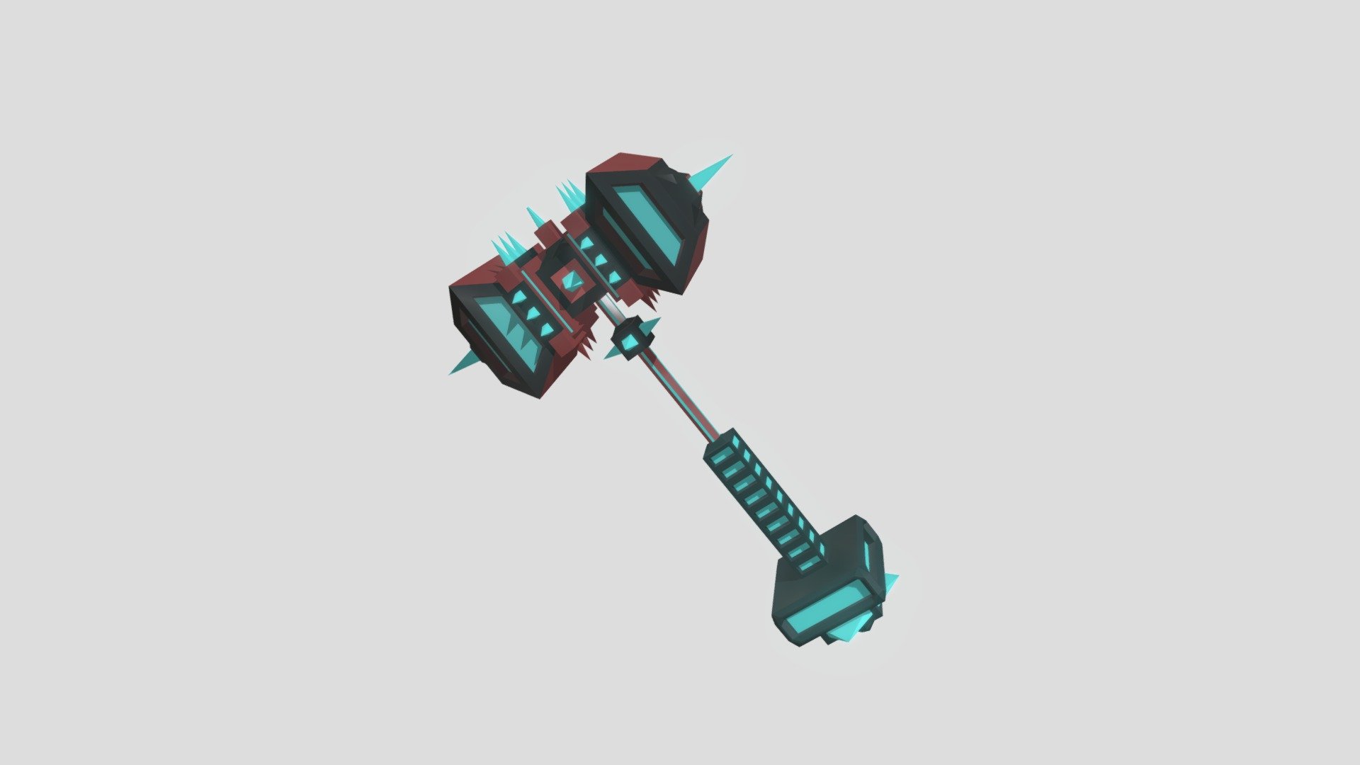 Hammer low poly - Download Free 3D model by alexro_art [22dc96a ...