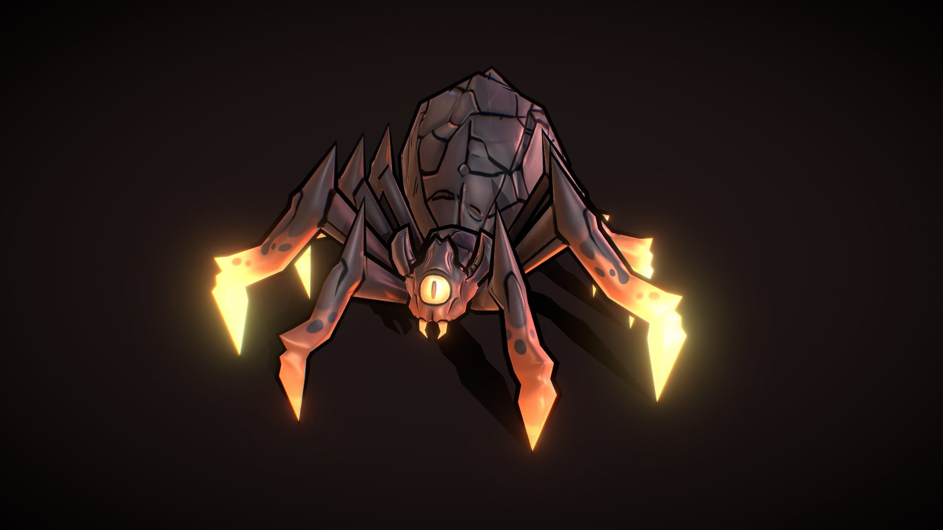 Scions: Battle Eternal - Lava Spider - 3D model by Jahviez [22dcdc4 ...