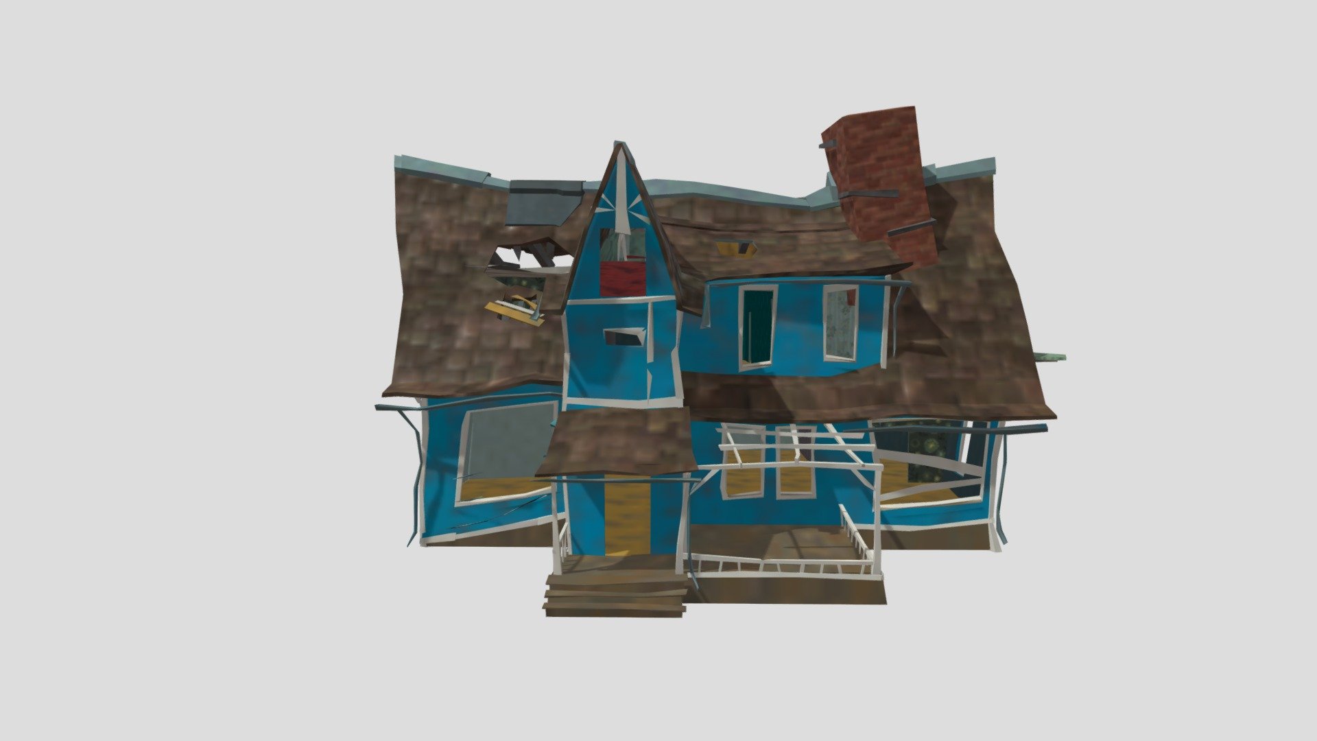 low poly alpha 1_5 house - Download Free 3D model by irons3th [22dd4f3 ...