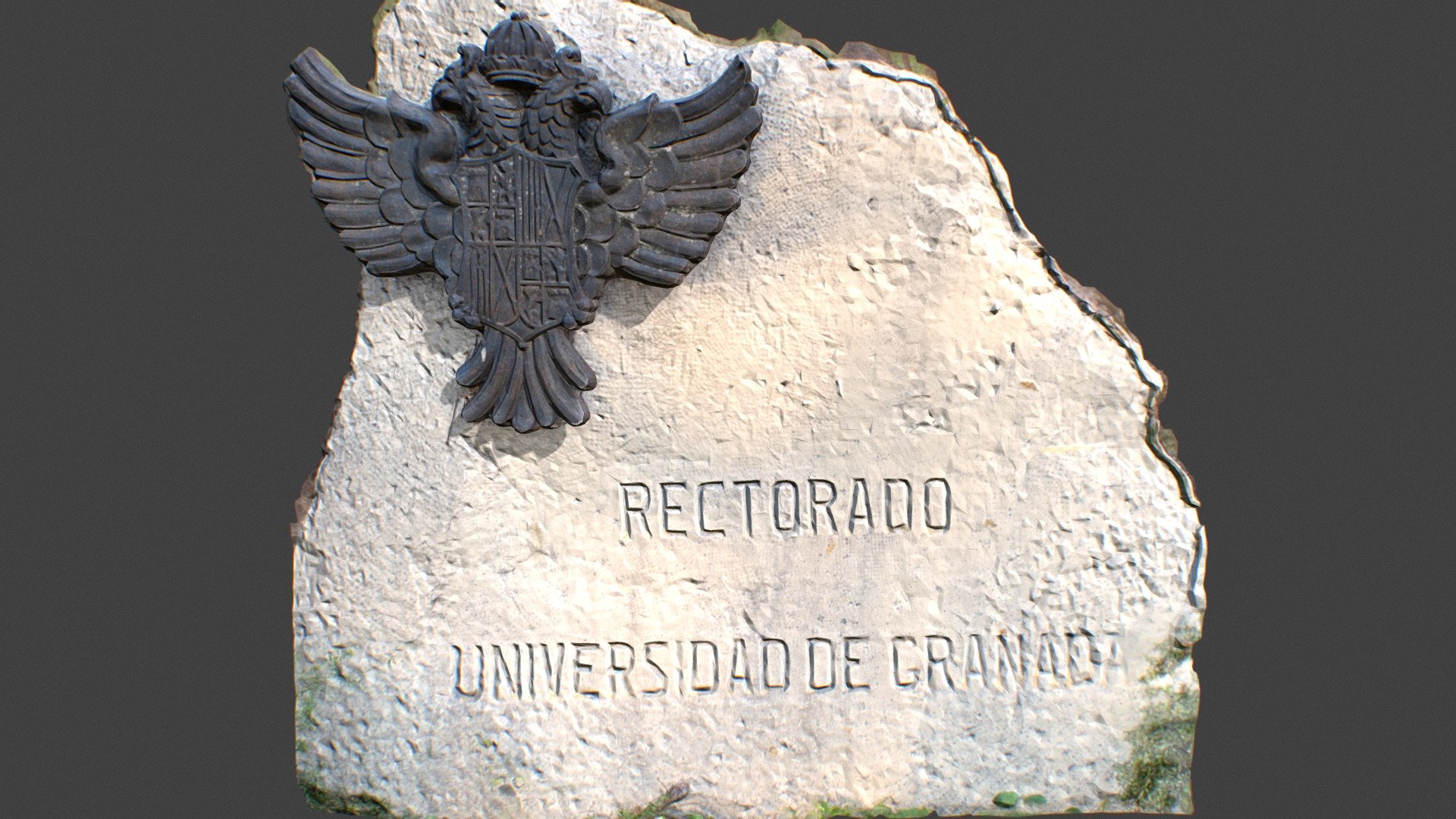 Escudo águila (Rectorado UGR) - 3D model by CadForCam (@yuelands ...