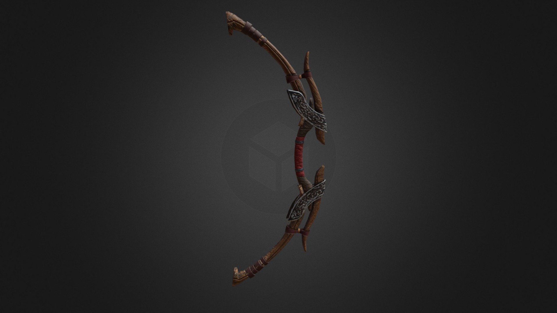 Fantasy Bow - 3D model by gcrispin [22dfd48] - Sketchfab