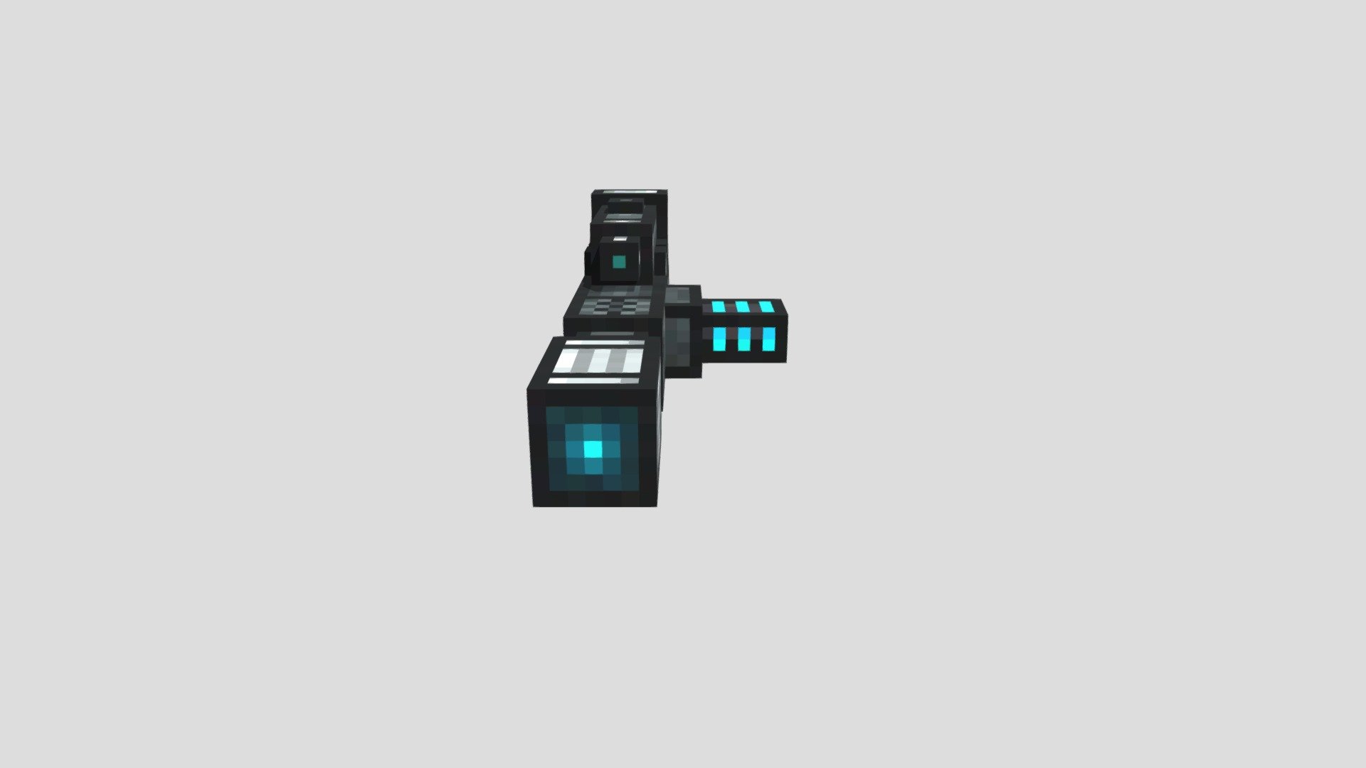 Space Blaster Model Pixel Gun 3D - Download Free 3D model by ...
