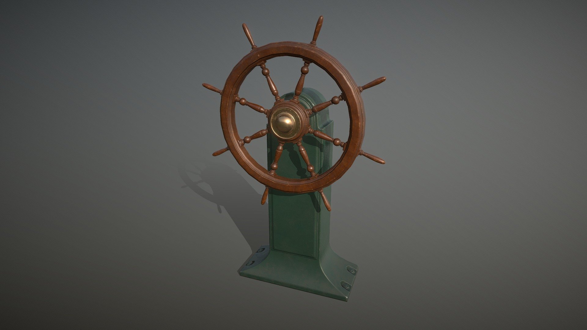 Rudder - Download Free 3D model by Pavlo Kochetkov (@pawuwa) [22e372c ...