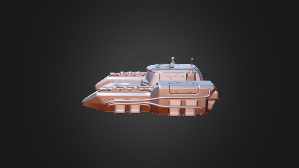 prototype over tank - 3D model by captnpower [22e3c03] - Sketchfab