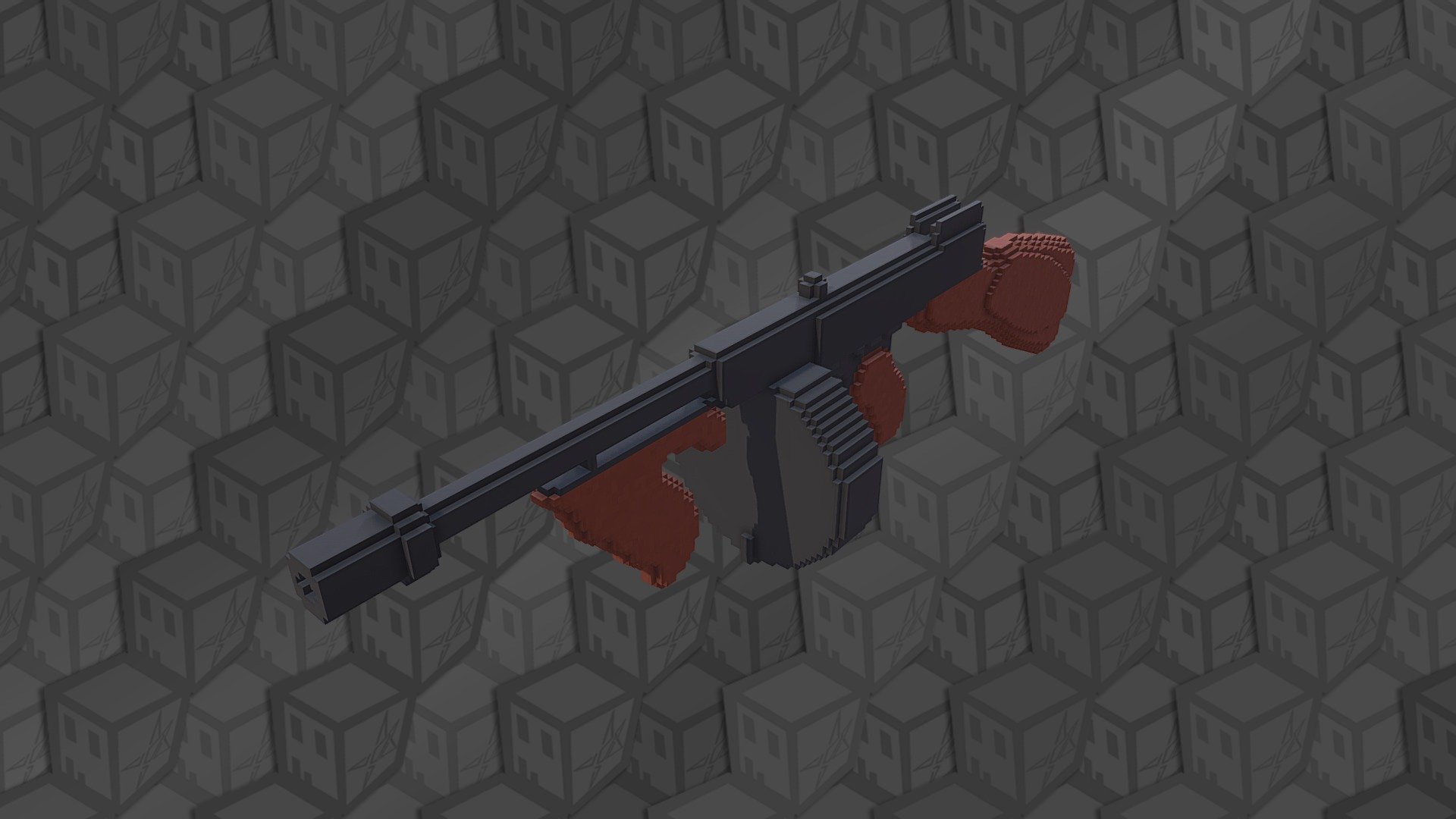 tommy gun - 3D model by zachrywilsn | nullblox (@zachrywilsn) [22e65fb ...