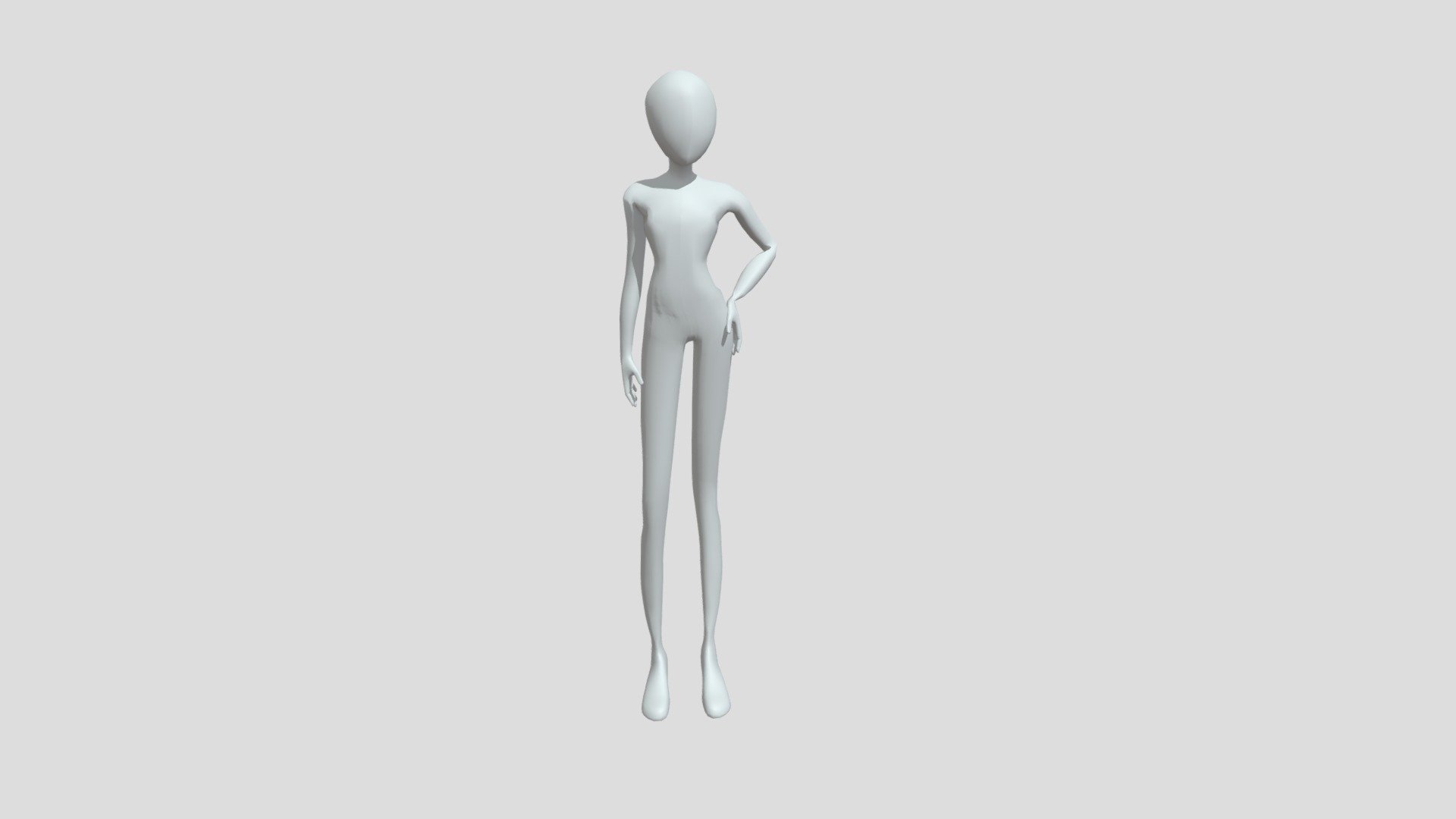 Idle Animation Base Mesh - Download Free 3D model by taiyakii [22e6b6f ...