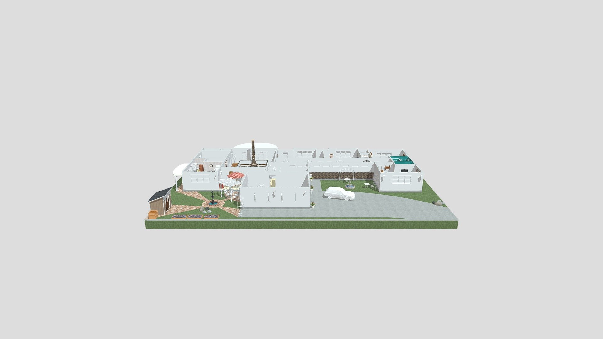 LA House Concept - 3D model by AG Designs (@abelgolddesigns) [22e6cc7 ...
