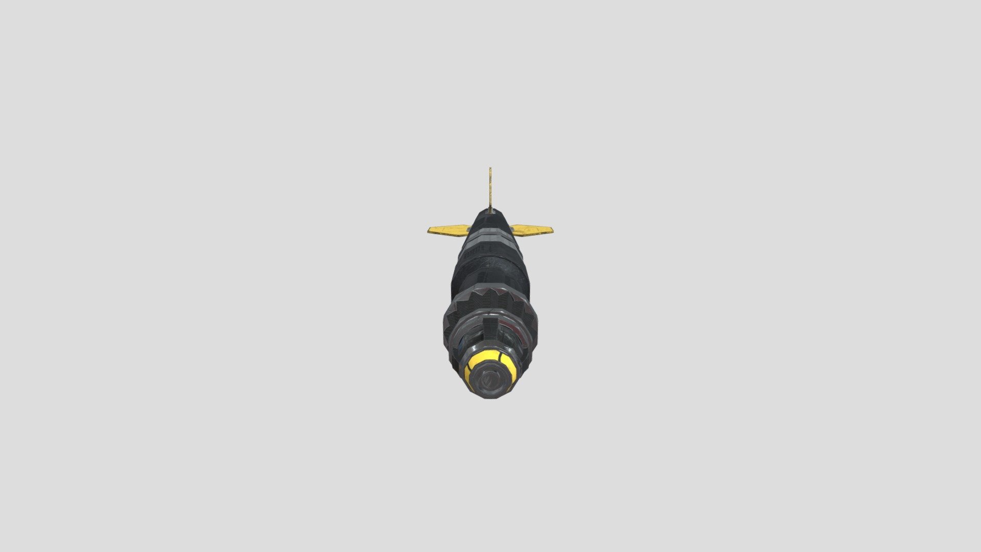 Sci-fi Bomb - 3D model by J3FF (@Ad3pt) [22e7098] - Sketchfab