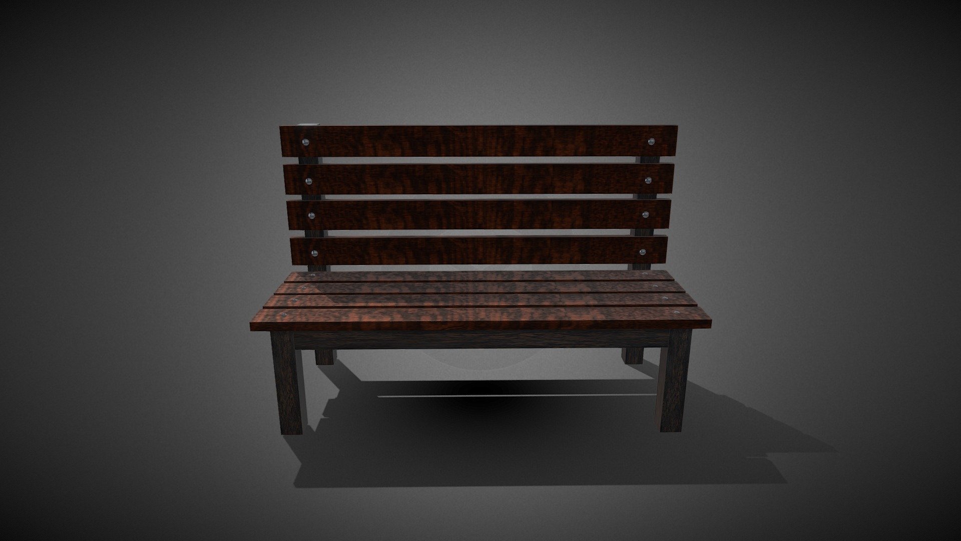 Wooden Bench - Download Free 3D model by Akshat (@shooter24994 ...