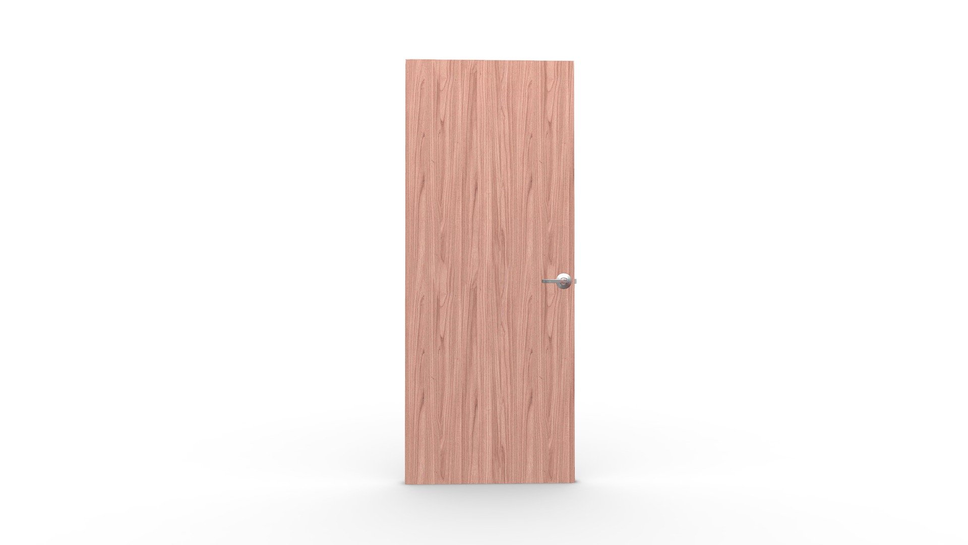 Oak Veneer Int Flush Door - 3D model by 3DR (@JG10G) [22e953a] - Sketchfab