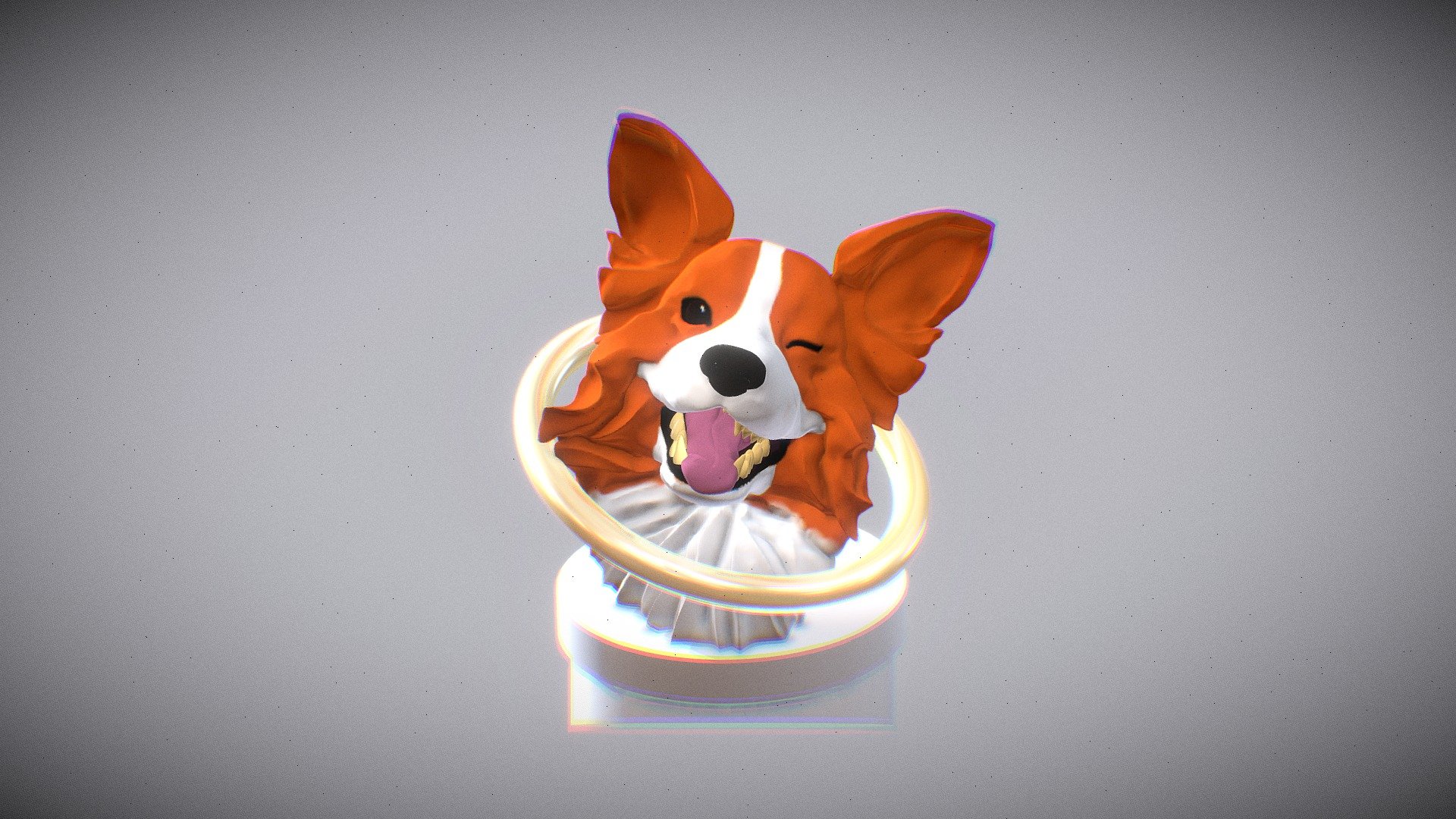 Corgi - 3D model by NicolasSalix [22e976a] - Sketchfab