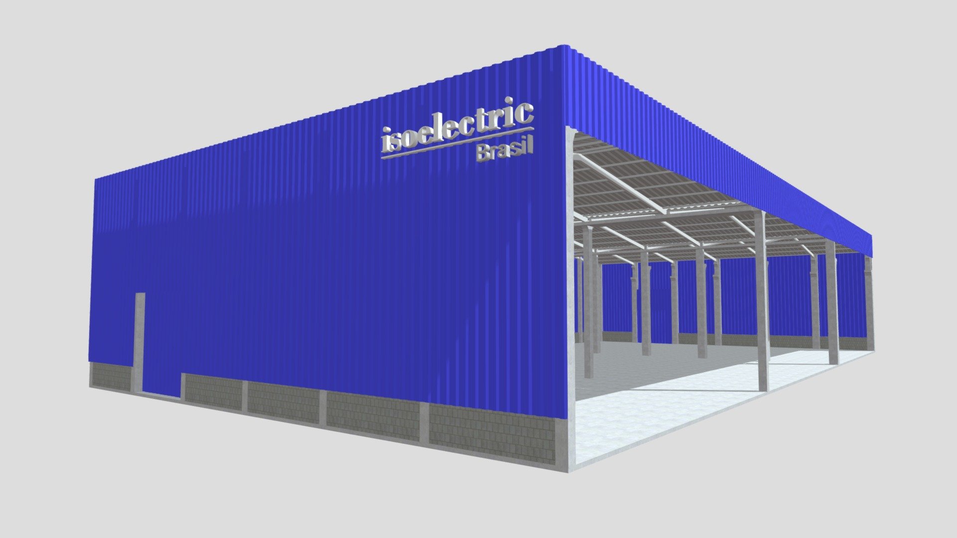 BARRACÃO ISOELECTRIC - 3D model by Guilherme Santos (@sntgui) [22e988c ...