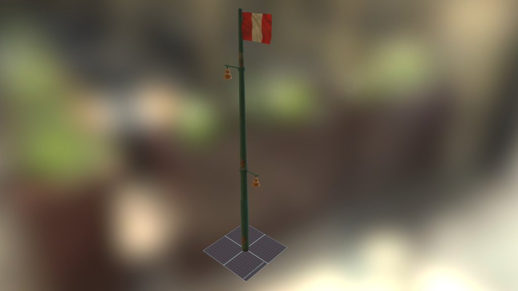 Prop Lamp Post - 3D model by Benny De Bock (@bennydb) [22e9f5c] - Sketchfab