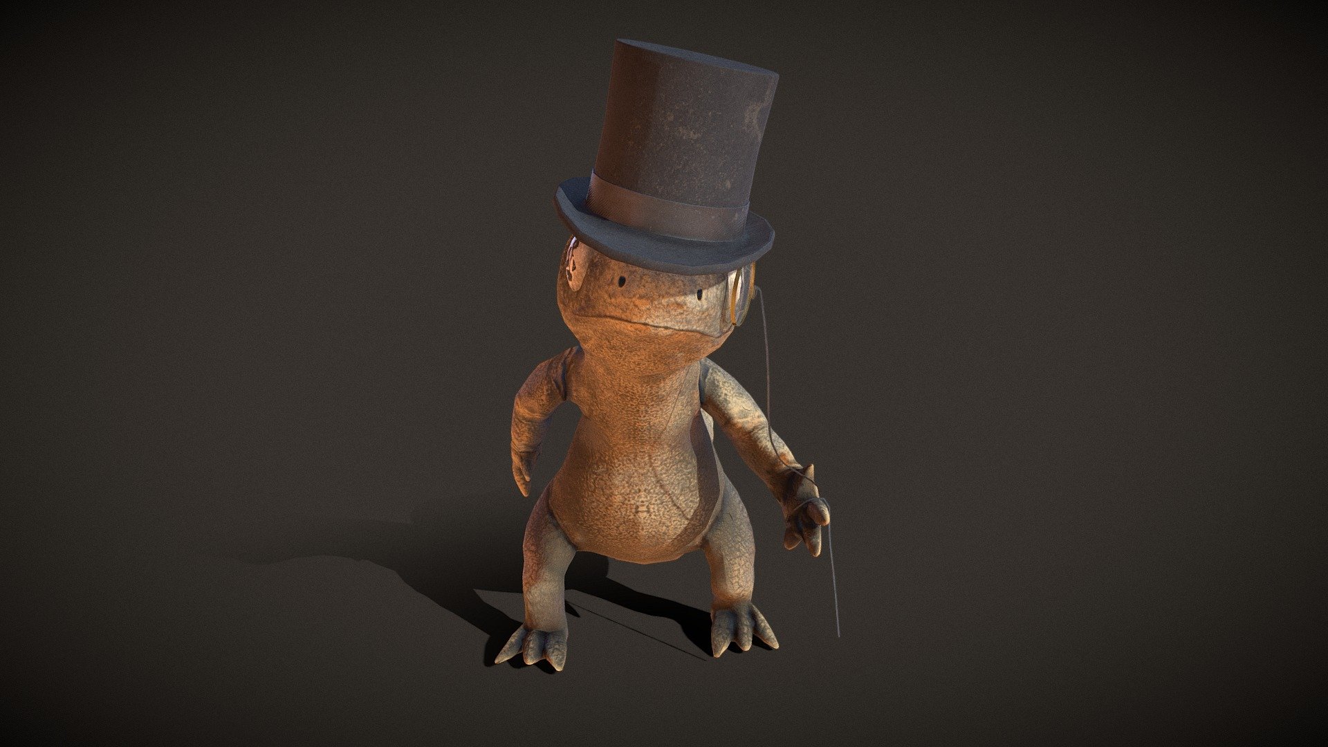 Gecko Character - Download Free 3D model by SeanToal [22ea843] - Sketchfab