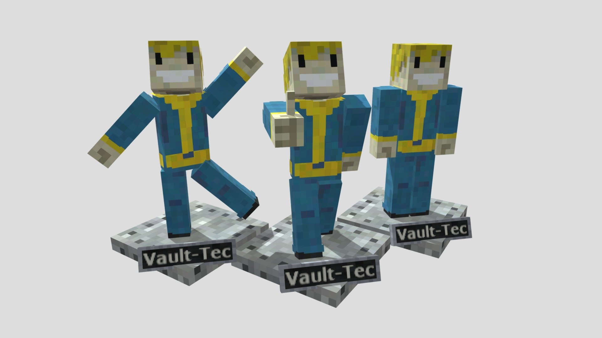 Minecraft bobblehead figures - Download Free 3D model by ullert ...