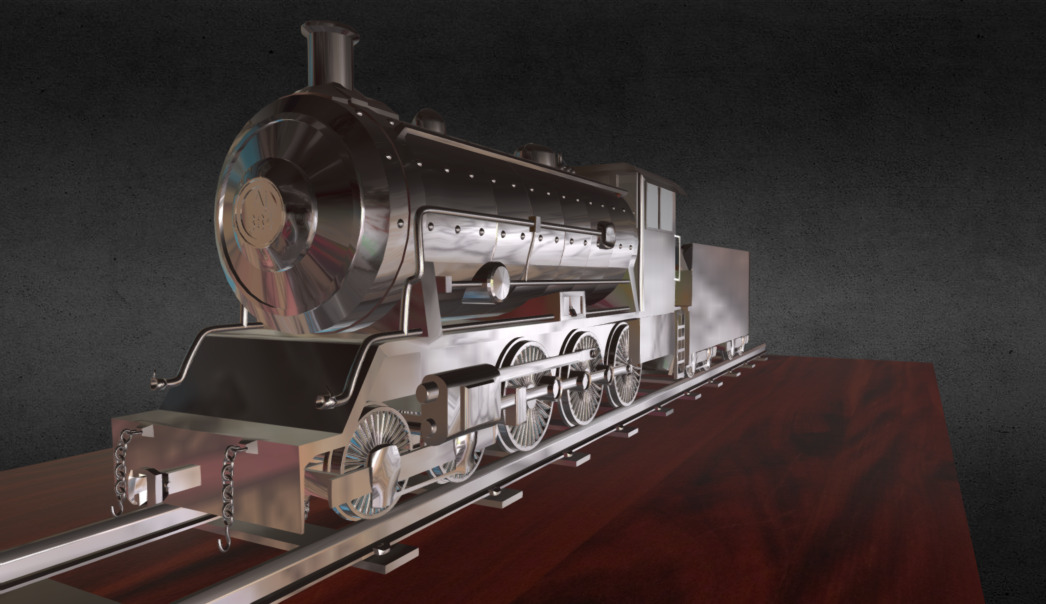 Locomotive - Download Free 3D model by Mike Rowley (@scrumpy26 ...