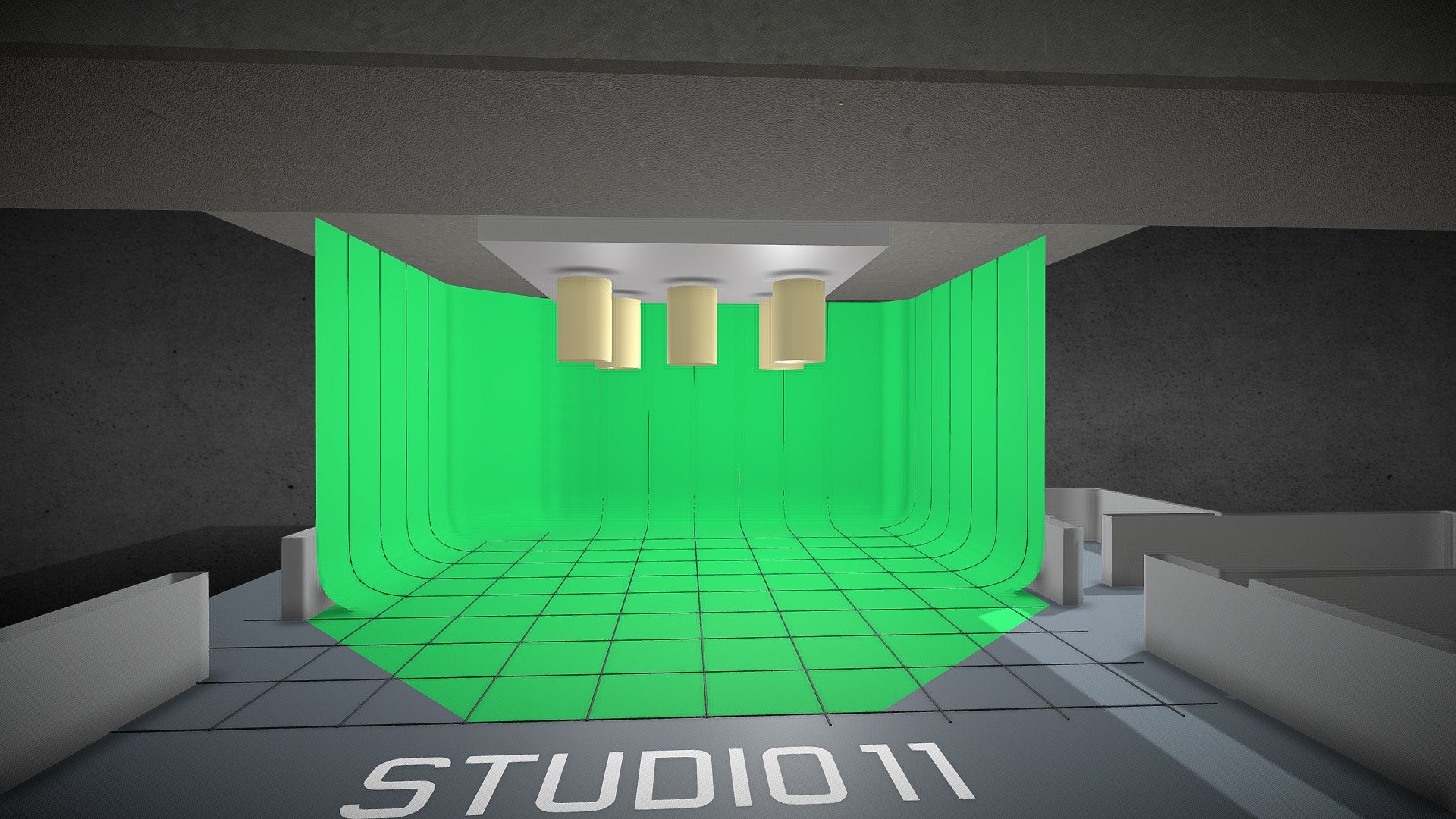 STUDIO11_GREENSCREEN_TEST_V01 - Download Free 3D model by jerrydock11 ...