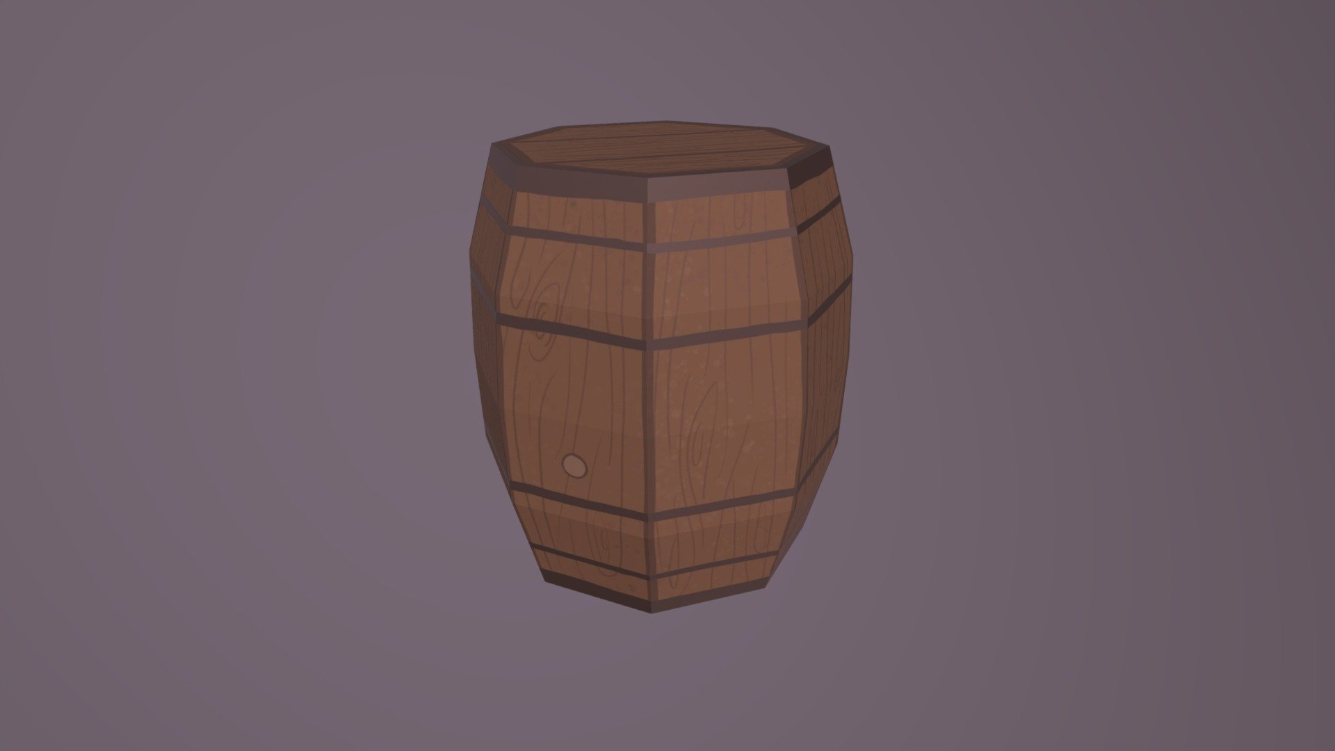 Handpainted Barrel - Download Free 3D model by Emma-Lie Kamping ...