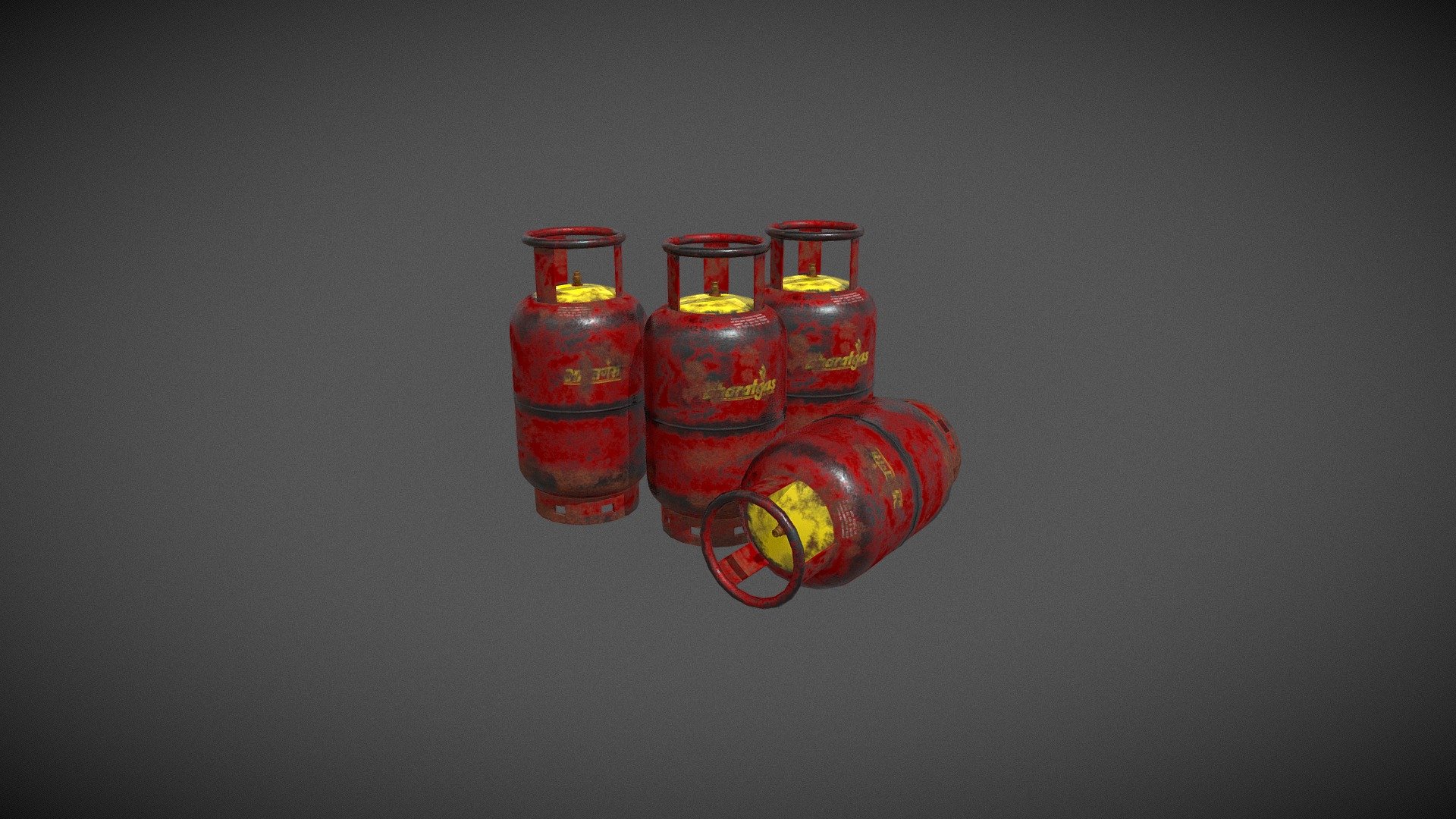 Bharat Gas - 3D model by pawan1223 [22efc12] - Sketchfab