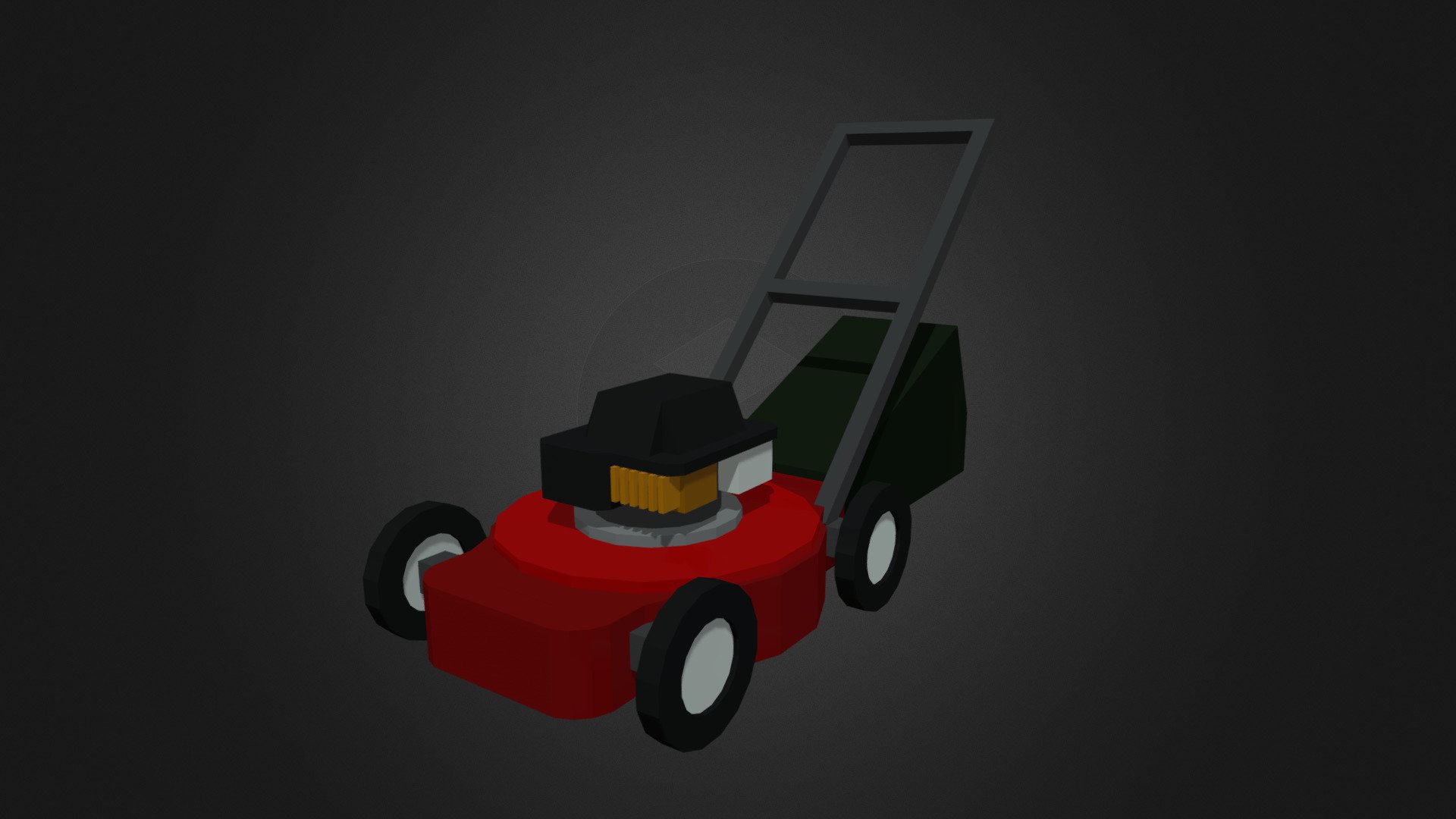 Lawnmower - 3D model by welormit [22efc9e] - Sketchfab