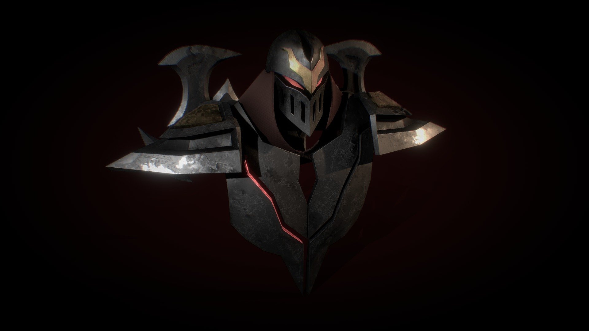 League of Legends - Zed - 3D model by Kyesen [22efe76] - Sketchfab