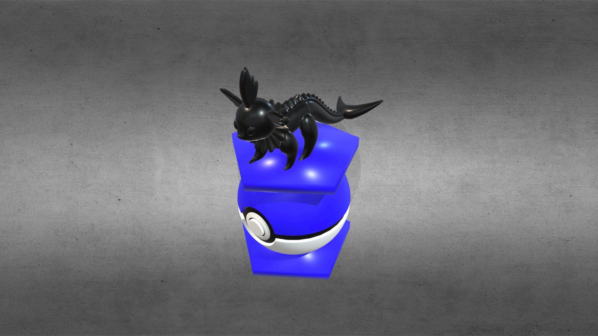 Bishop Vaporeon - 3D model by jordillobre [22f05a2] - Sketchfab