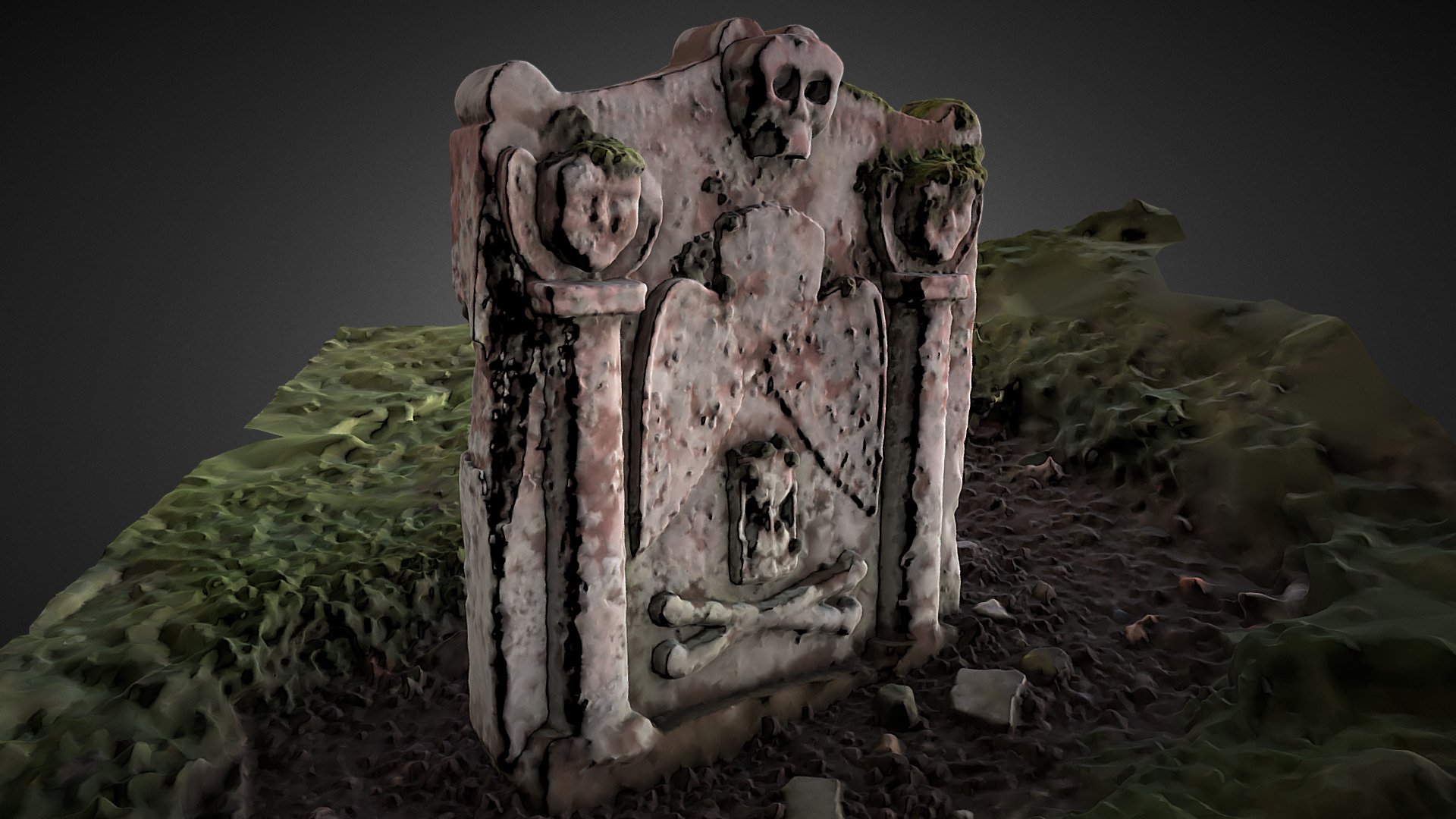 Headstone Morham Kirkyard - Download Free 3D model by Douglas Ledingham ...