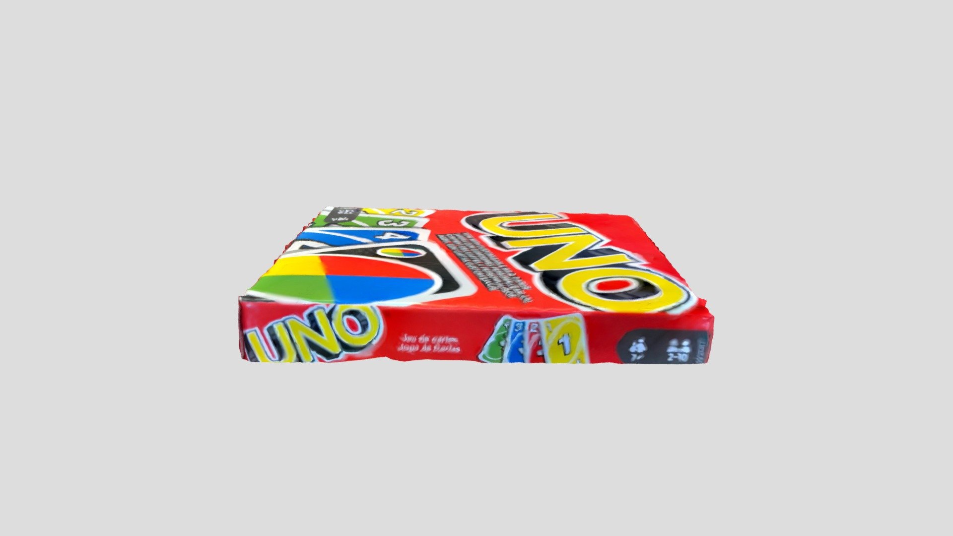 UNO Card Package - Download Free 3D model by MrMattyC [22f2efb] - Sketchfab