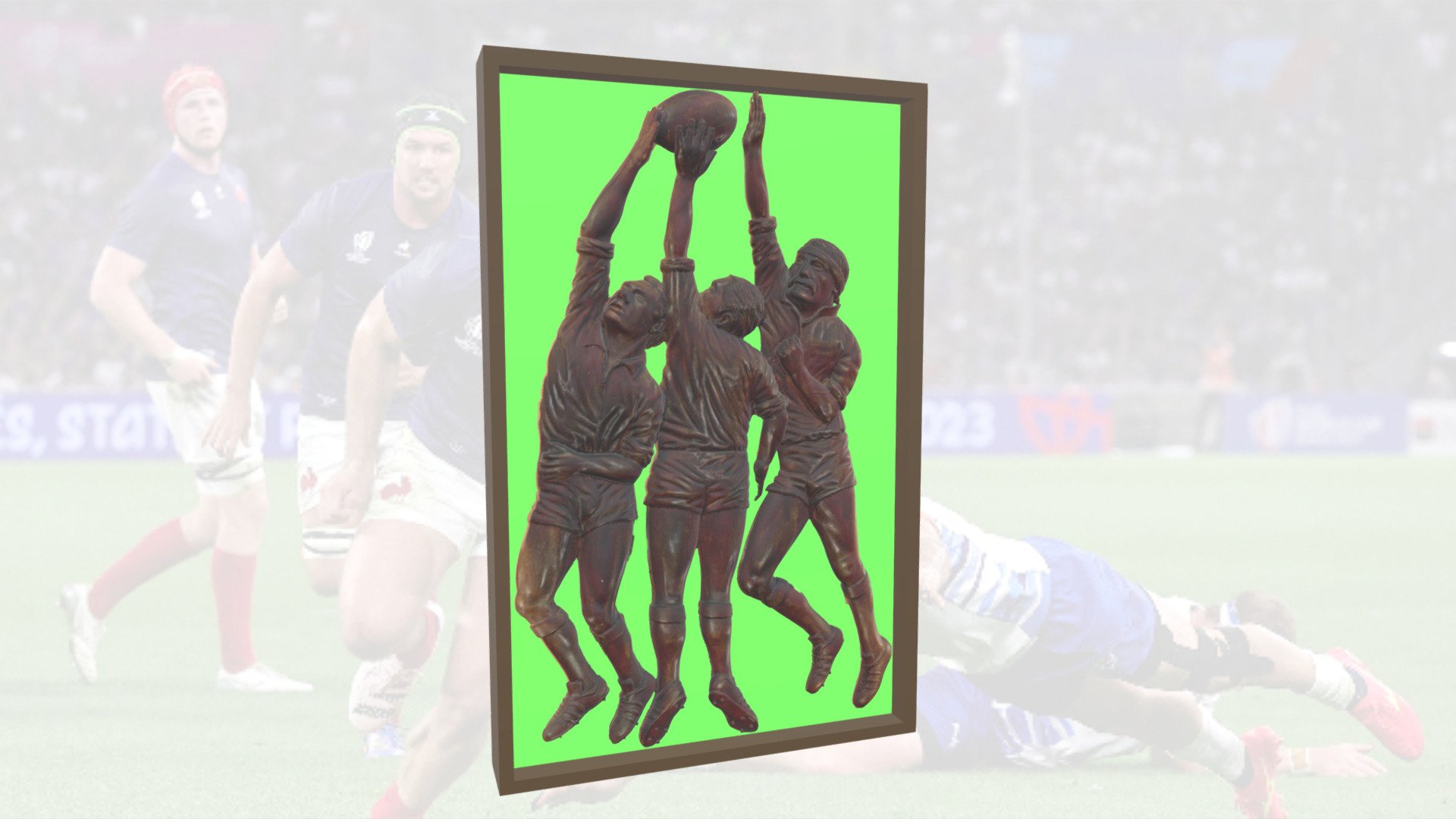 Rugby (1) - Download Free 3D model by pattarrian [22f3746] - Sketchfab