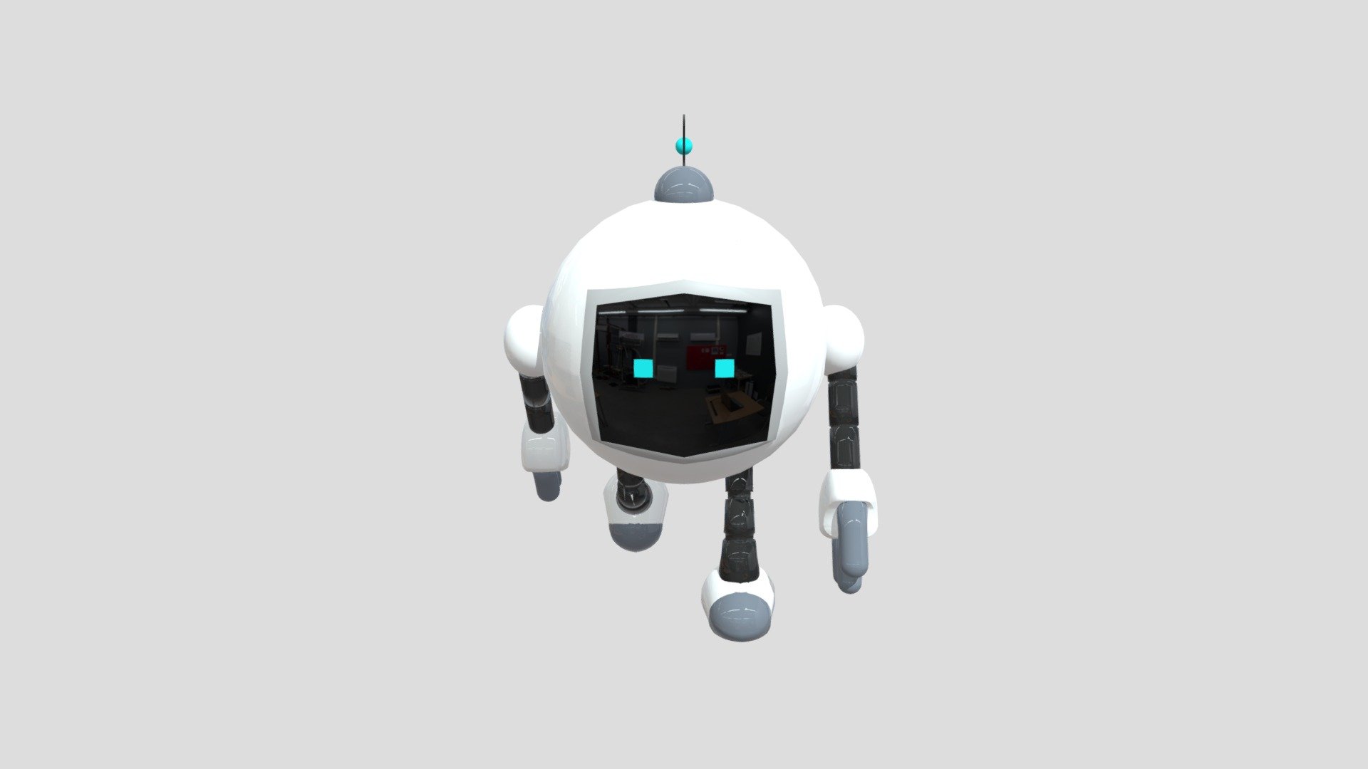 Roboton (Walking) - Download Free 3D model by kylestrasbourg [22f5015] - Sketchfab