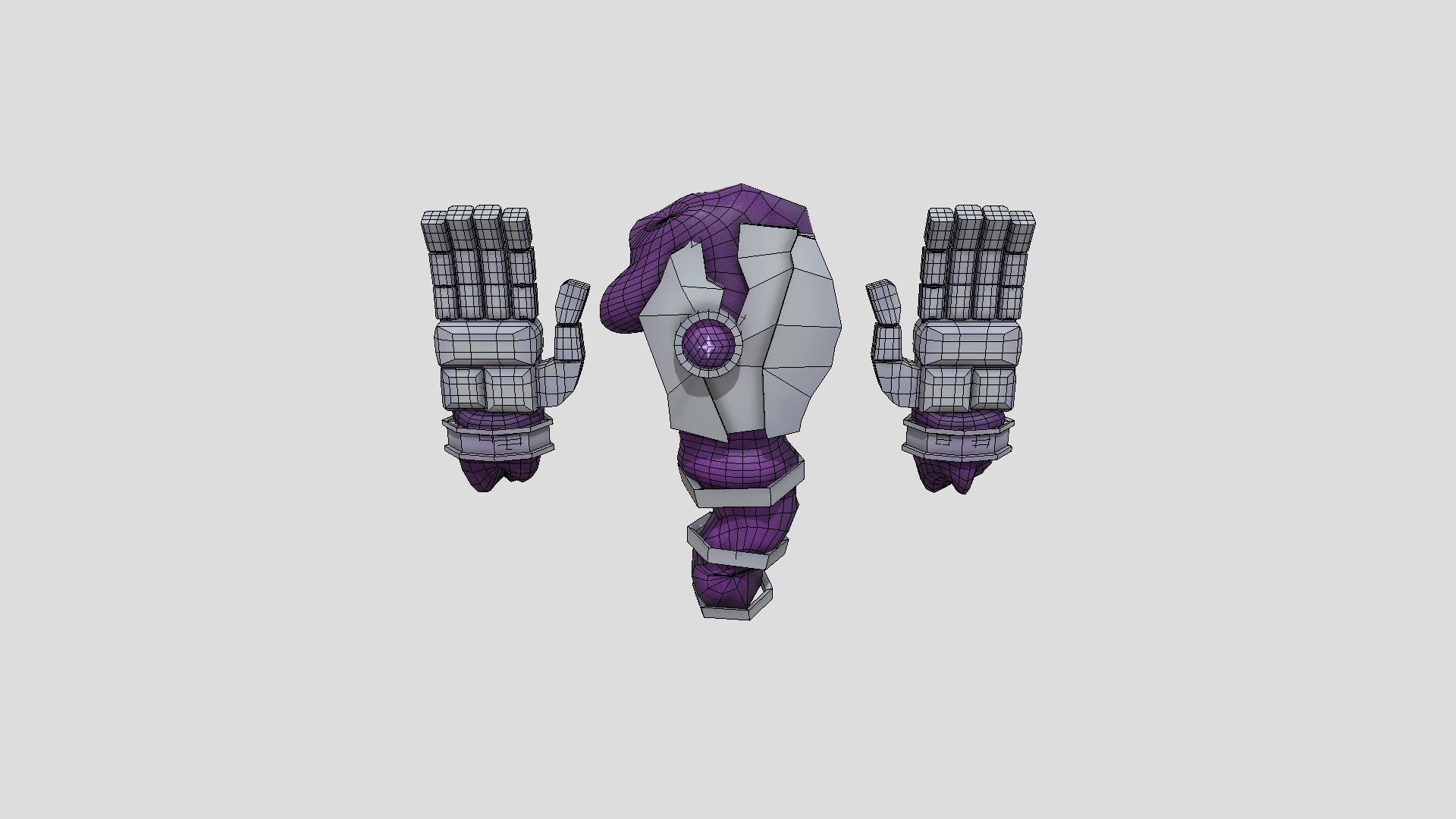 void boss body and hands - 3D model by hollow_vizion [22f5249] - Sketchfab