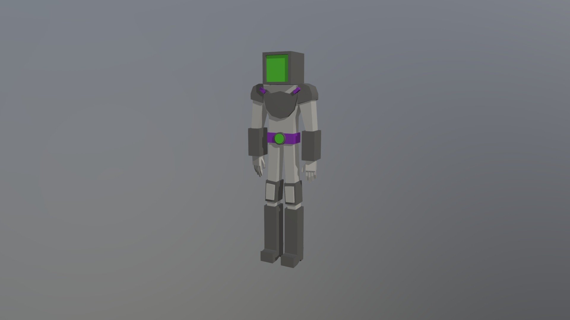 TV Man Block Out - 3D model by Zachd4321 [22f5915] - Sketchfab