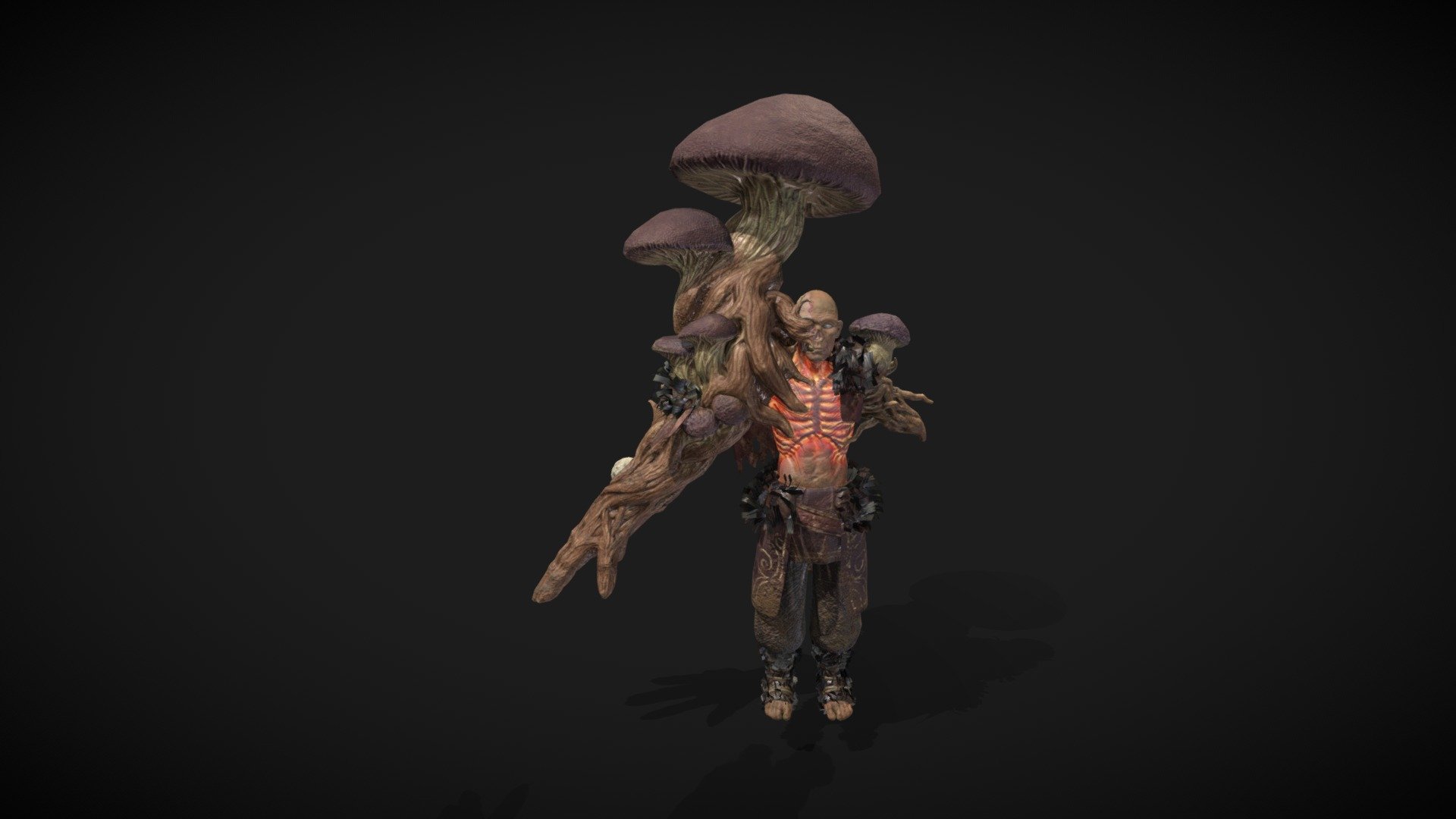 Mushman!! - 3D model by aurelien00 [22f59dc] - Sketchfab
