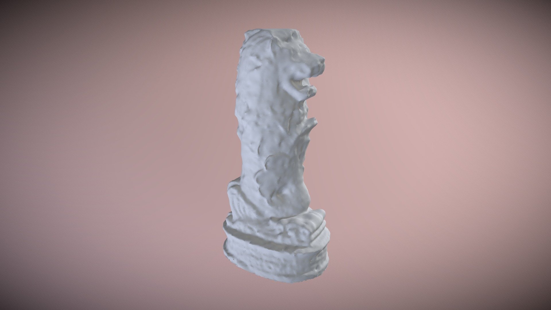 merlion_2 (repaired) - 3D model by ameyaparalkar [22f8ac4] - Sketchfab