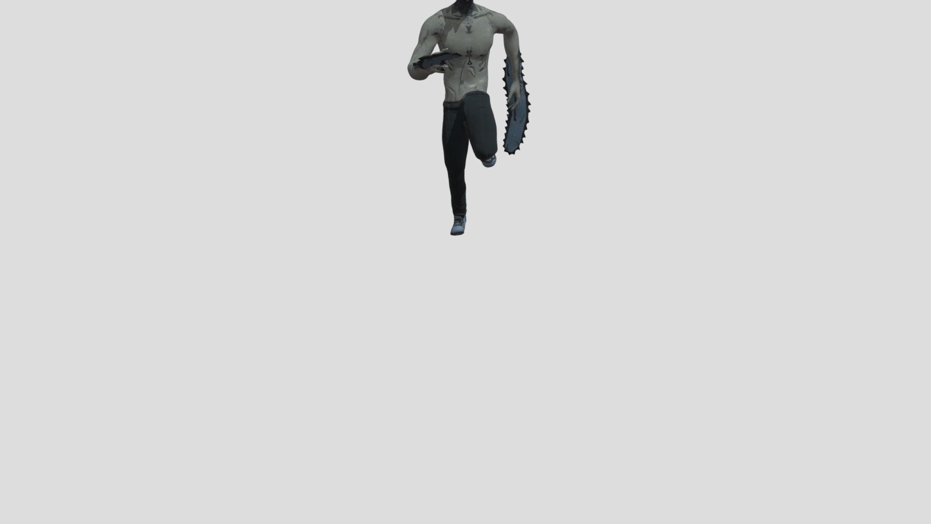 Running chainsaw man - 3D model by zgree101 [22f96dc] - Sketchfab