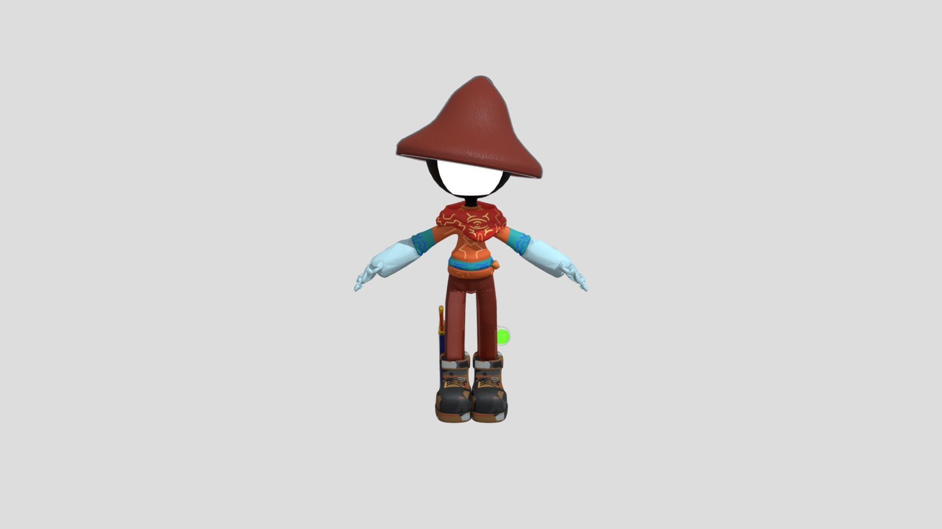 Shadow Character 1: The Adventurer - Download Free 3D model by ...