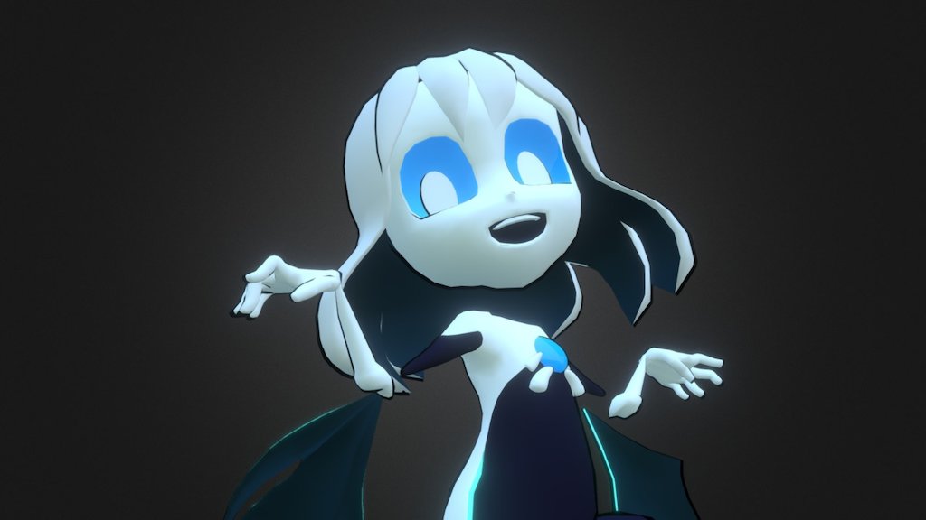 Hollow Race Ghost Girl - 3D model by RemyLe [22fc925] - Sketchfab