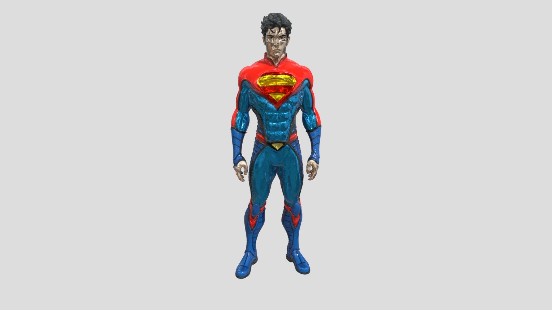Superboy - 3D model by Realkings45 [22fe156] - Sketchfab