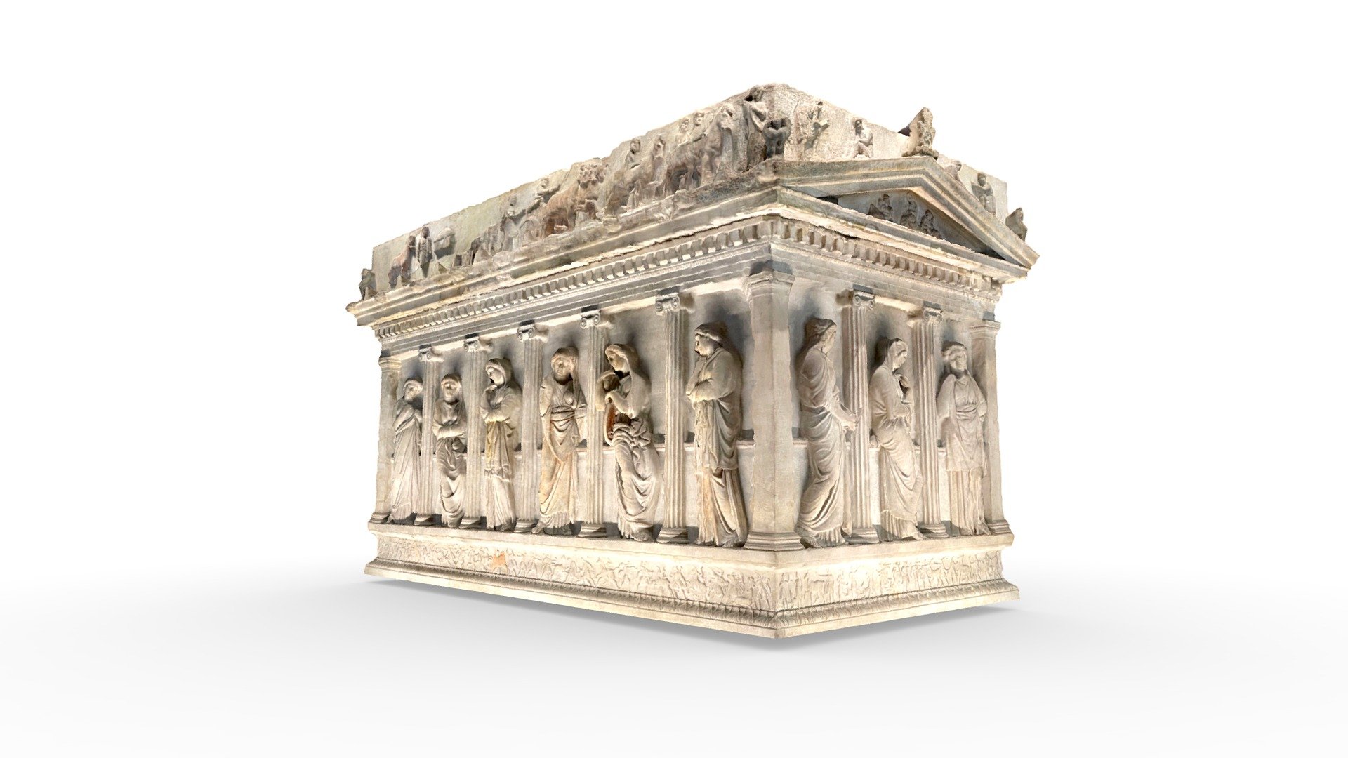 Sarcophagus from Sidon - Download Free 3D model by Fabian Mohr ...
