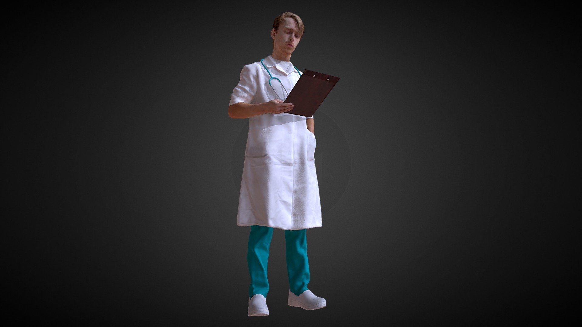 3D Scan Man Doctor 022 - Buy Royalty Free 3D model by bonboniere3d ...