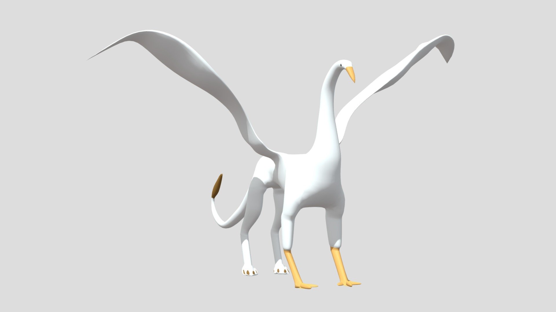 Griffin goose 2.0 - 3D model by CabanaRen [23014ee] - Sketchfab