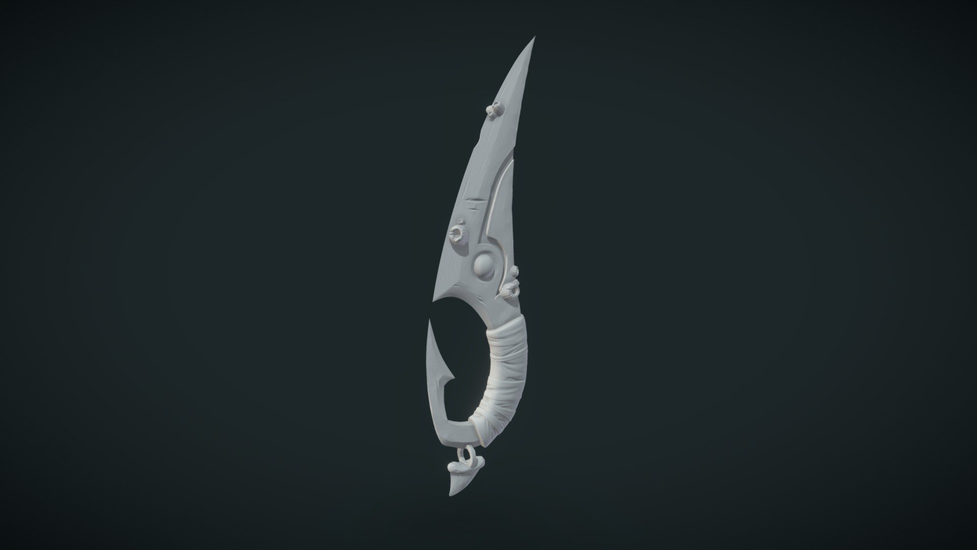 The Fisherman's Dagger - Adventurer's Camp Asset - 3D model by EgonW ...