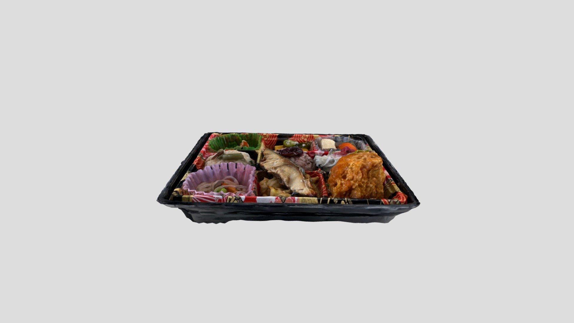 Japanese BENTO - Download Free 3D model by nyattta [2302df7] - Sketchfab