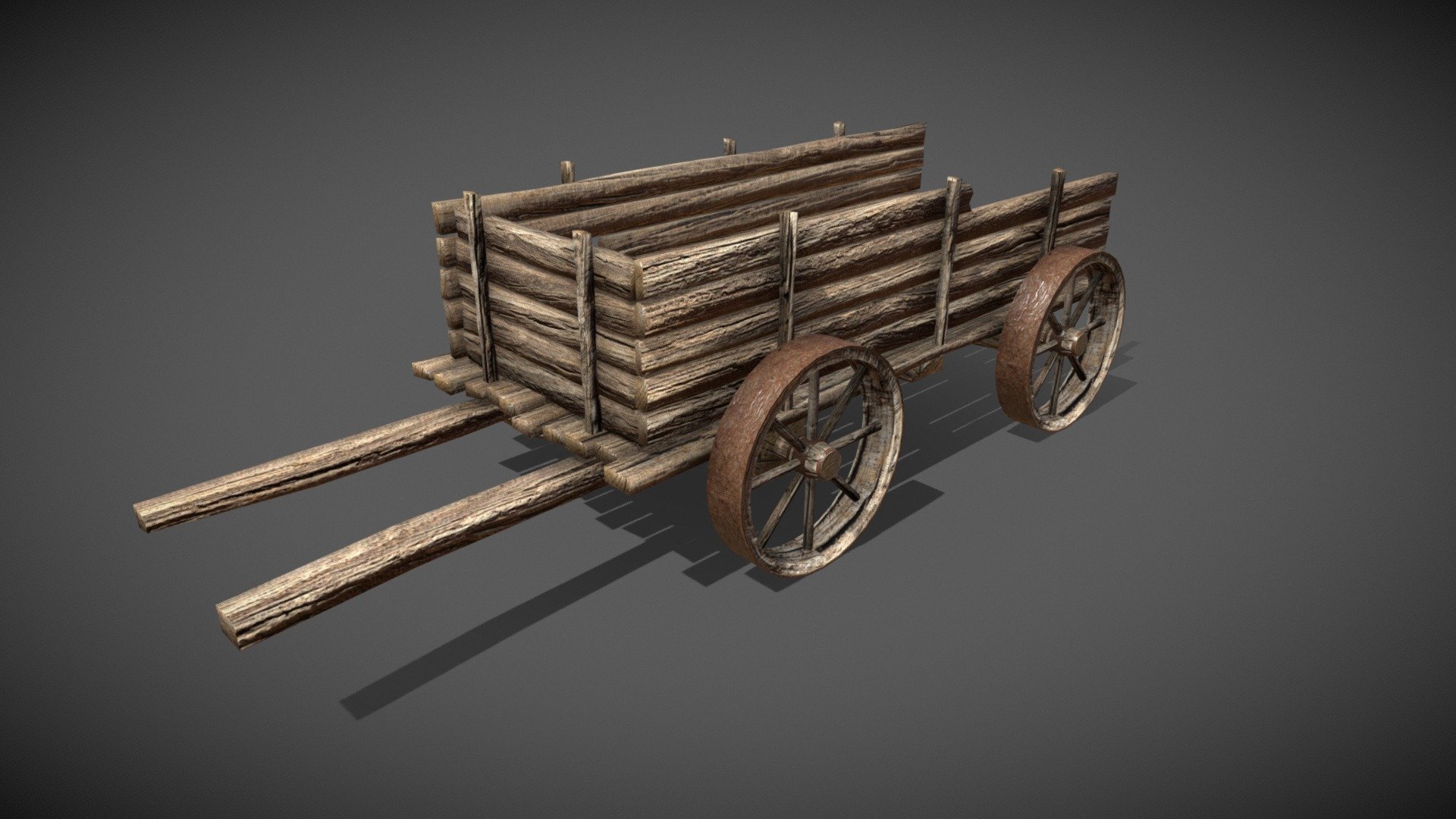 Wagon - 3D model by joaquin.apelz [2303913] - Sketchfab